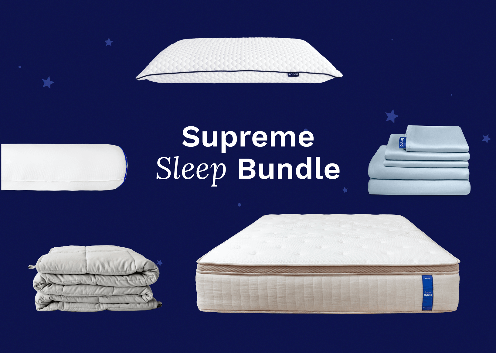 Bundle Discount: Sonno Supreme Sleep Bundle